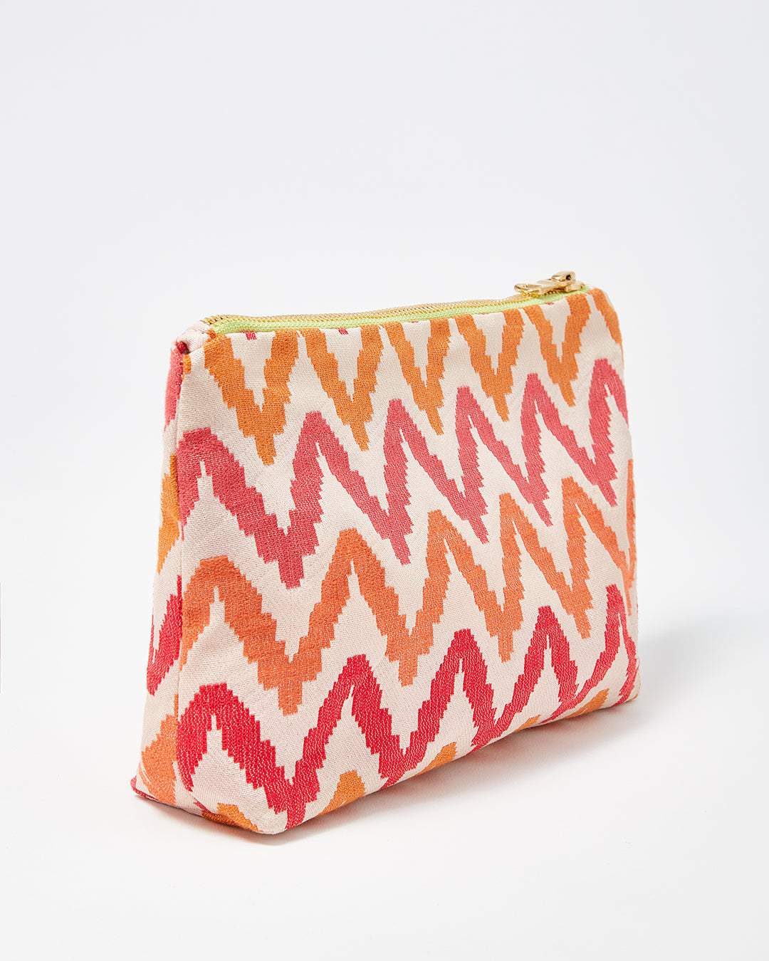 ANNIE SUMMER CHEVRON POUCH – Vecina